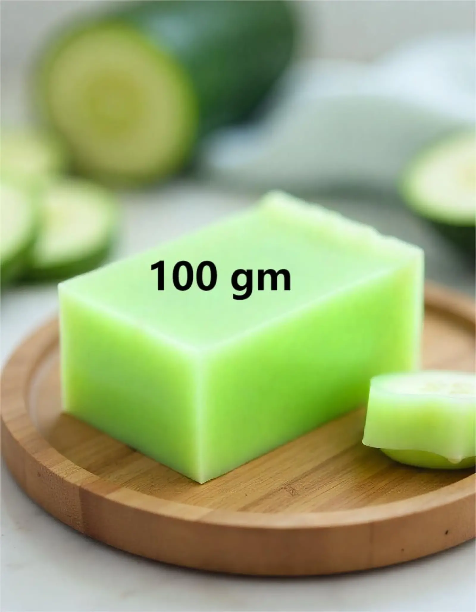 Cucumber Soap Base Pure Organic Chemical Free Melt & Pour Soap Base Bar ...