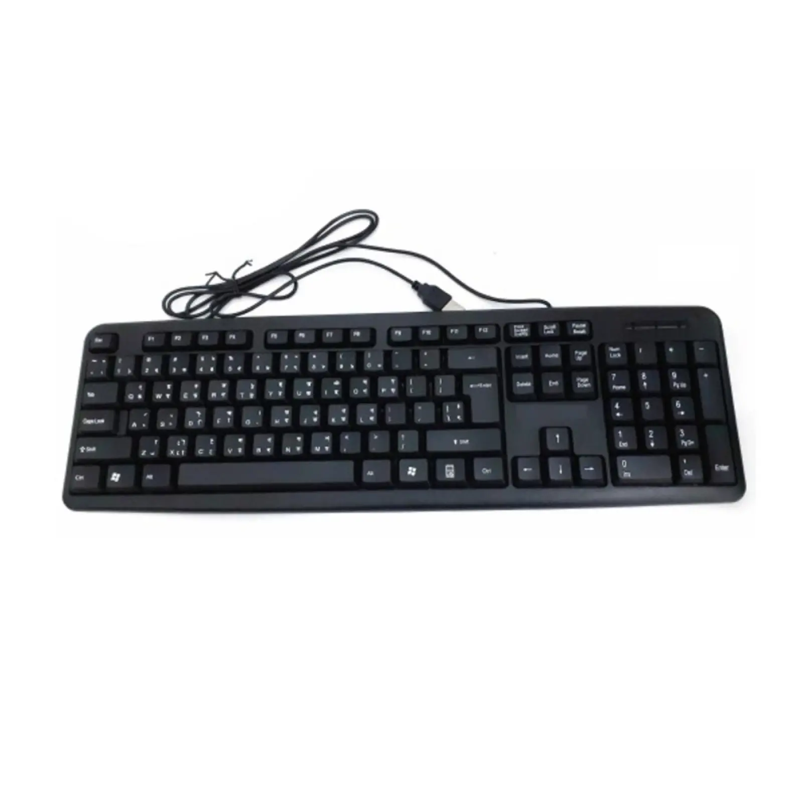 Ultra-Slim Designed Usb Computer Desktop Keyboard With Bangla Alphabets ...