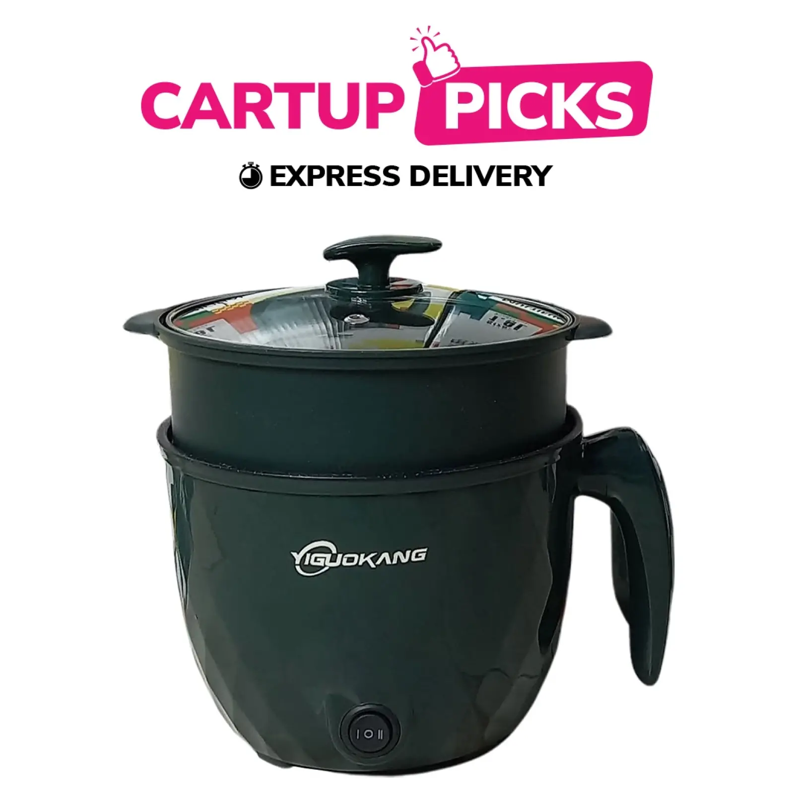 Multifunctional Mini Electric Rice Cooker | Non-Stick Cooking Pot | 1.8 ...