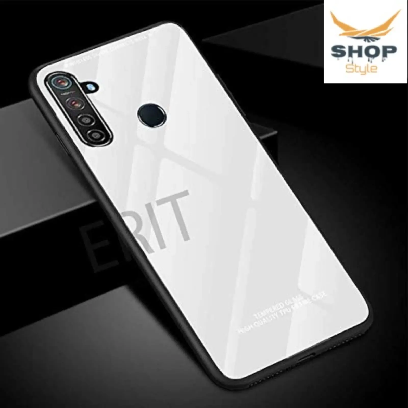Realme 5i - Back Cover Glass Case