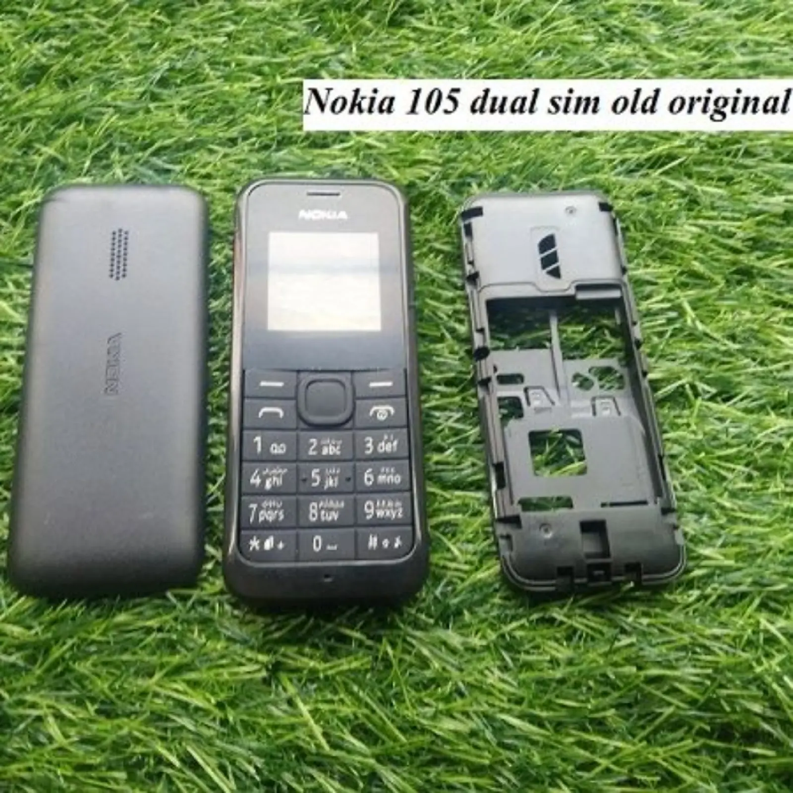Nokia 105 dual sim old casing with housing full body casing