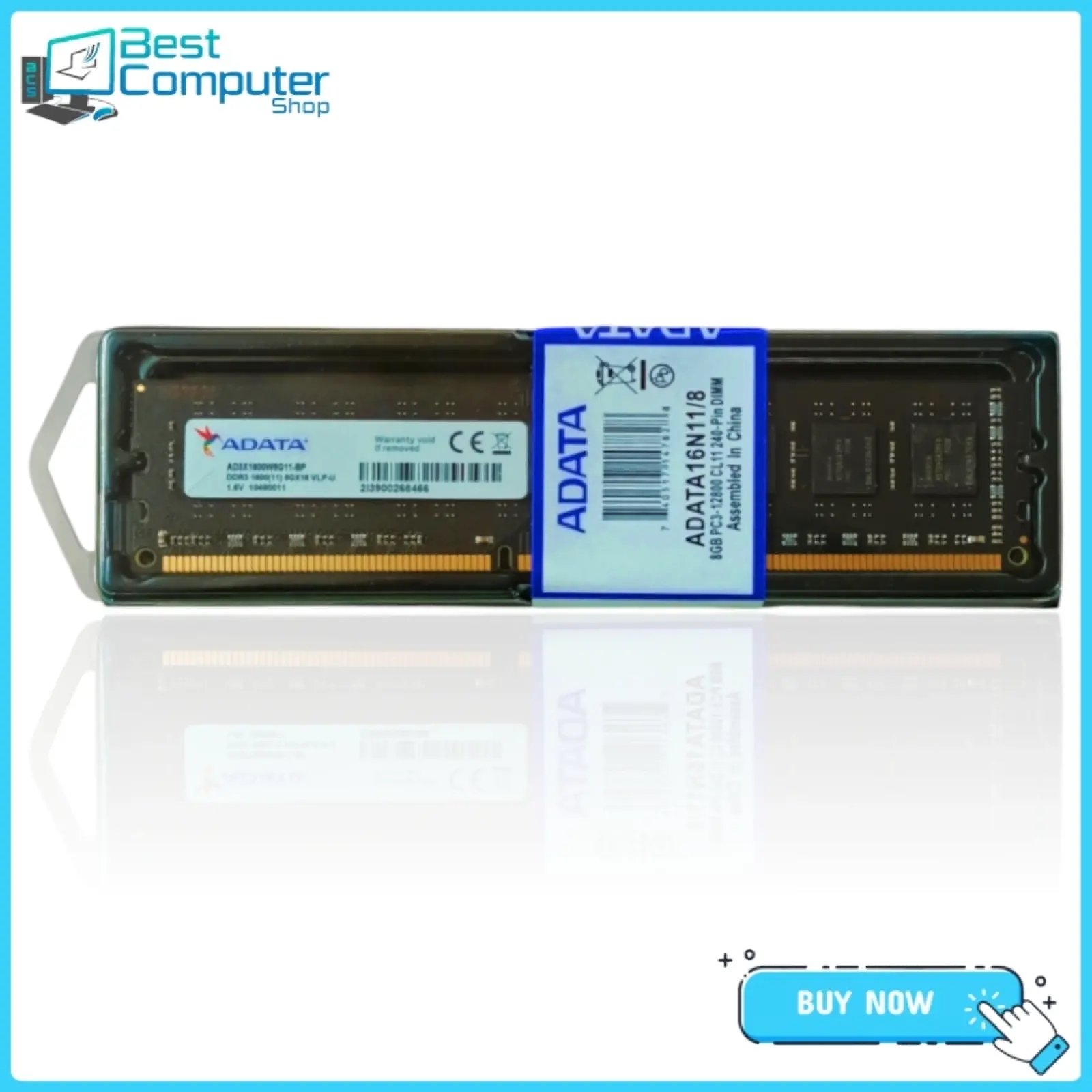 ADATA DDR3 8GB 1600MHz Desktop Ram 2Year Warranty
