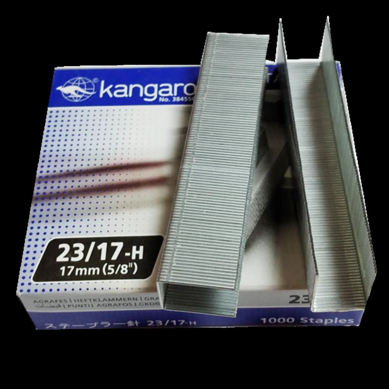 KANGARO STAPLER PIN NO 23/17-H (17mm)