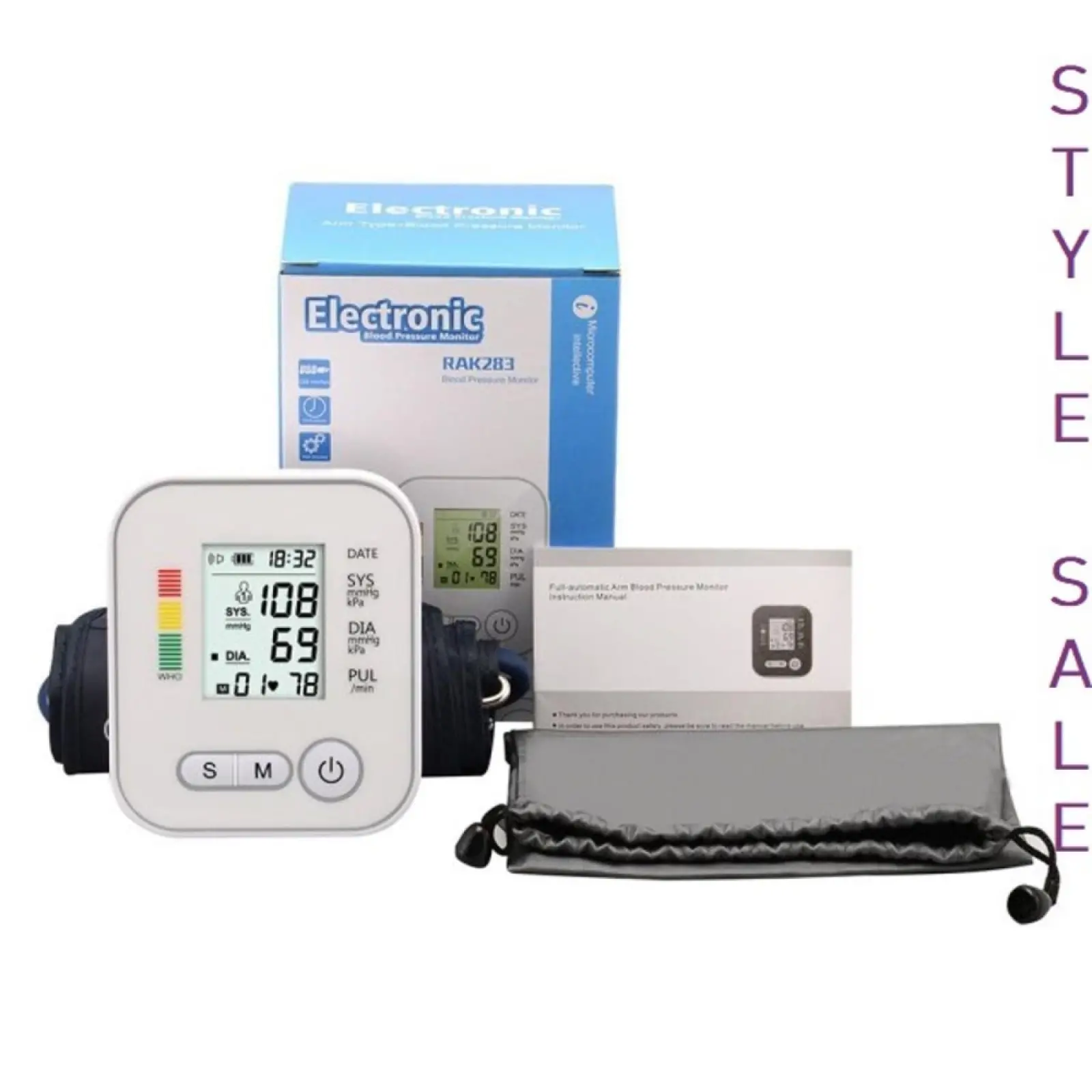 Digital Blood Pressure Machine Bp Monitoring Machine - Accurate Bp ...