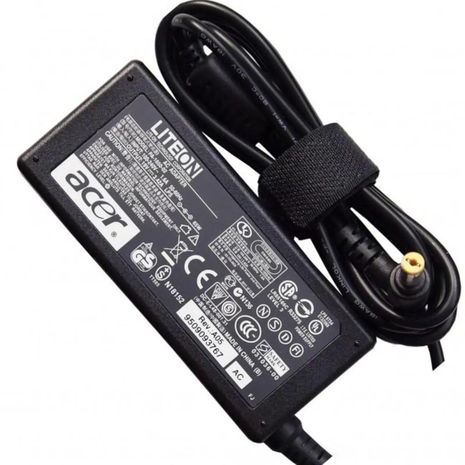 19V 3.42A 65W Power Supply Cord AC Adapter