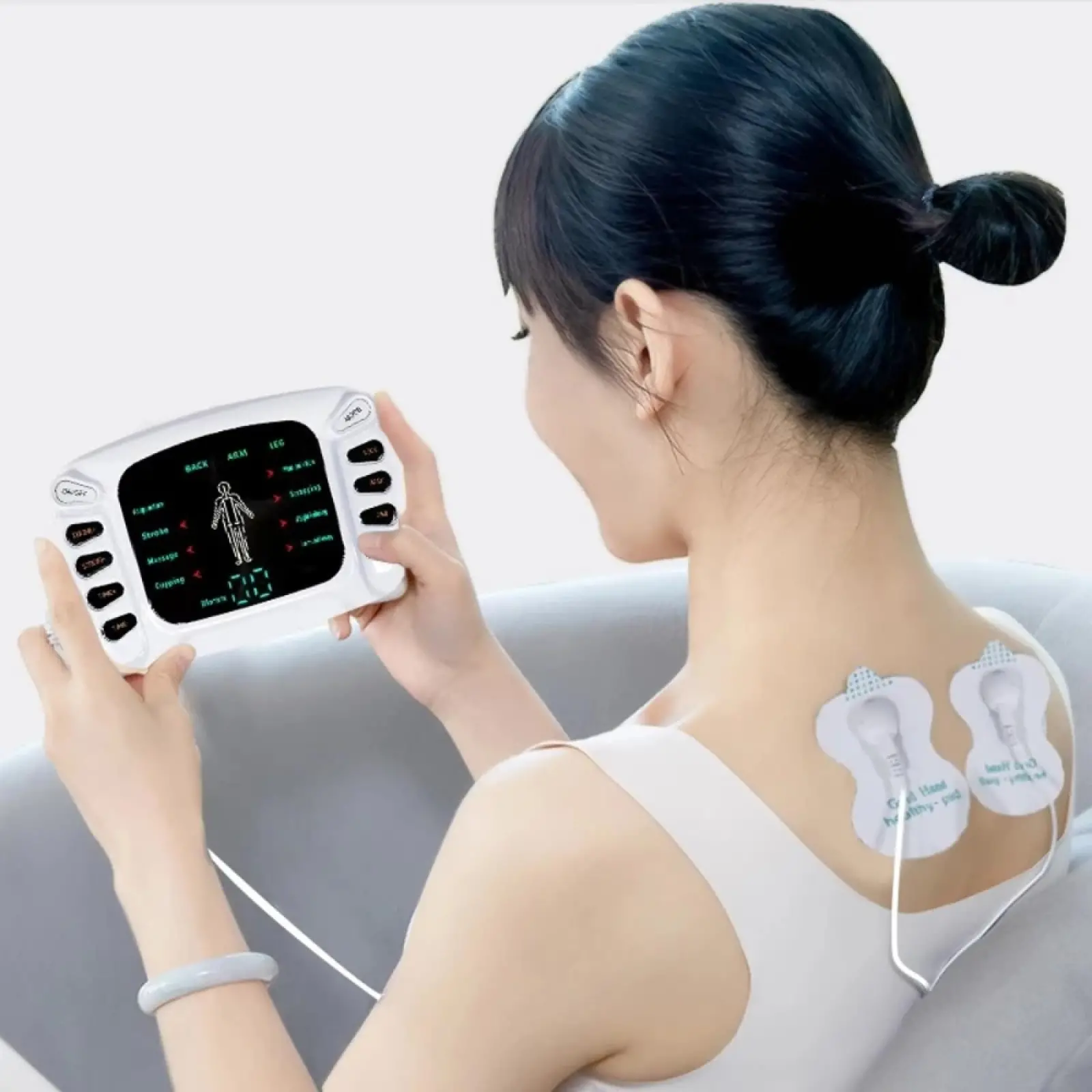 Healthy Care Full Body Tens Acupuncture Electric Therapy Massager ...