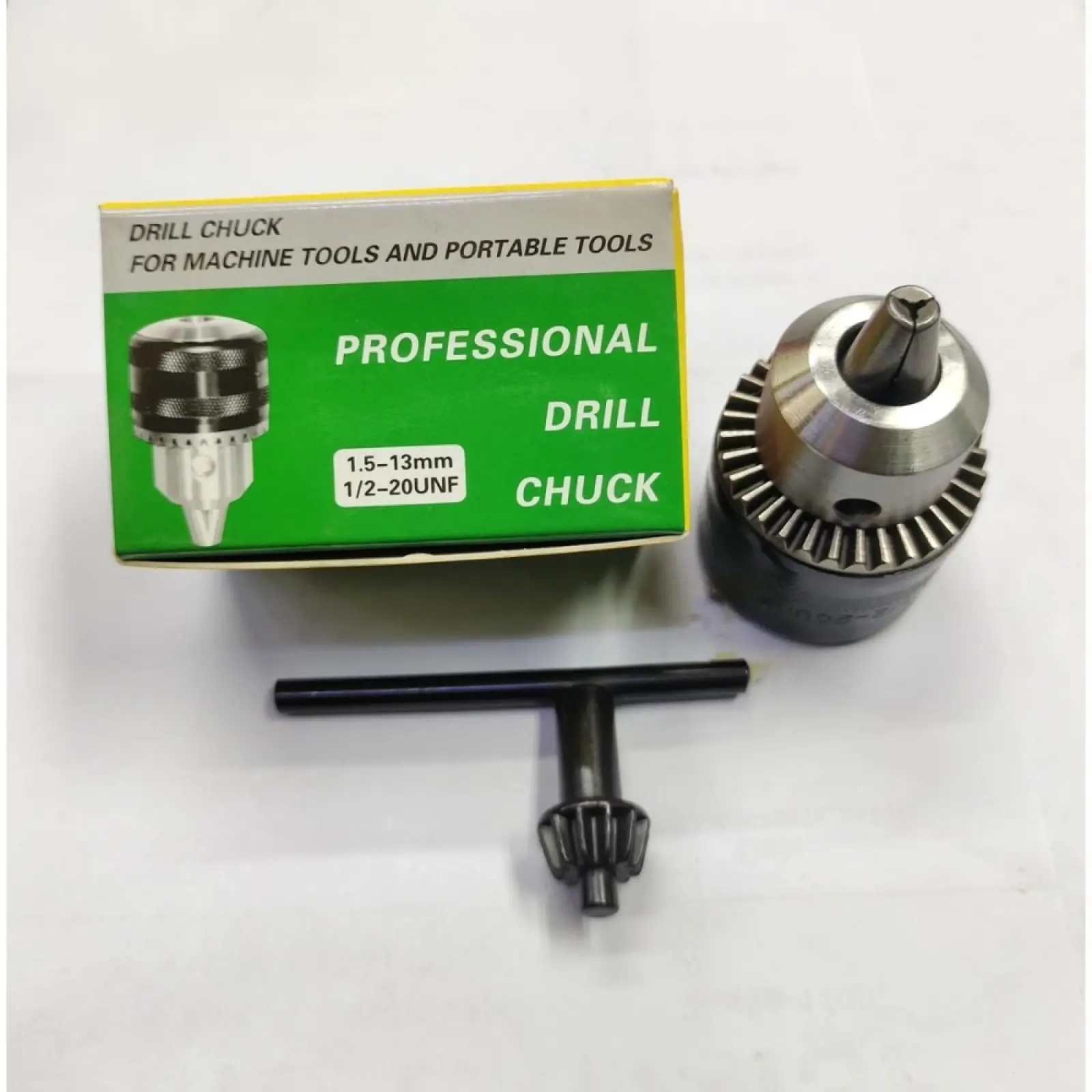 Drill Chuck with Key 13mm