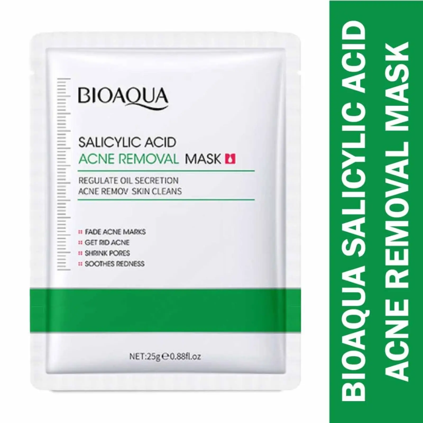 BIOAQUA Salicylic Acid Ace Removal Clear Skin Face Sheet Mask- 25g