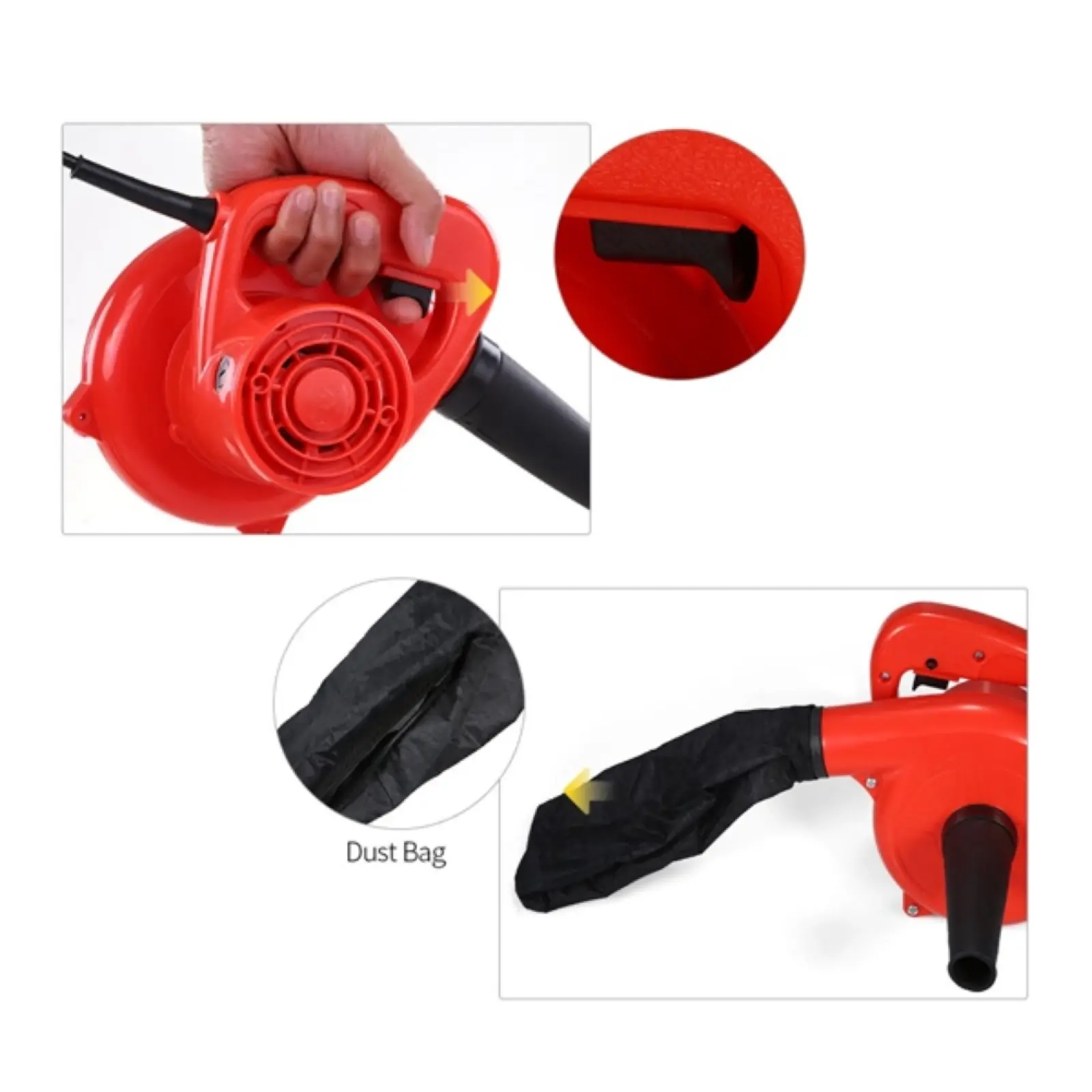2 Pcs Blower Machine, 2 In 1 Dust Cleaning Machine, Blower Machine For ...