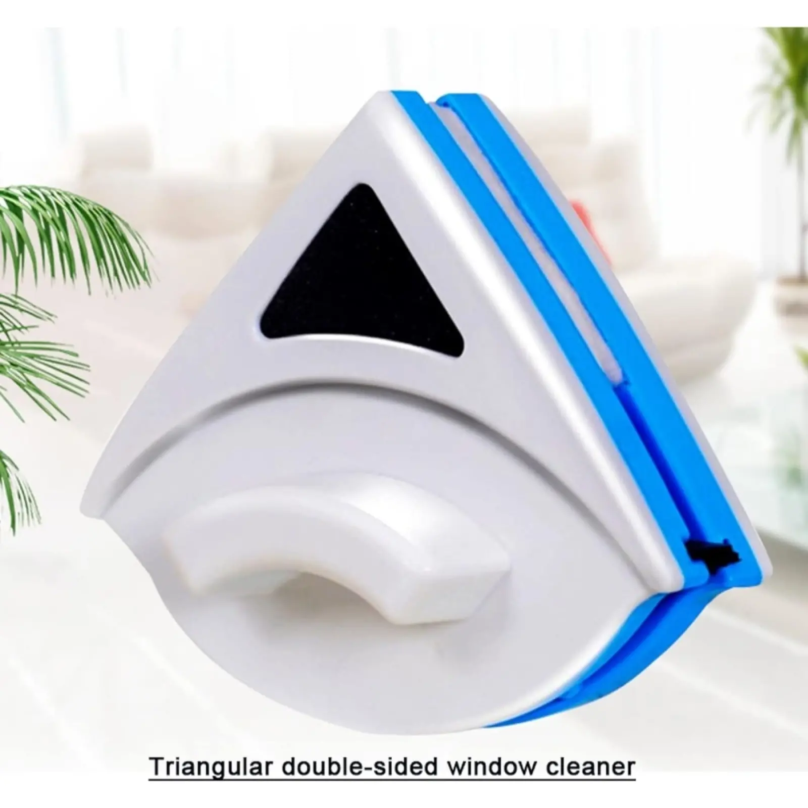 Magnetic Glass Wiper, Safe to Use Lightweight Triangle Window Double ...