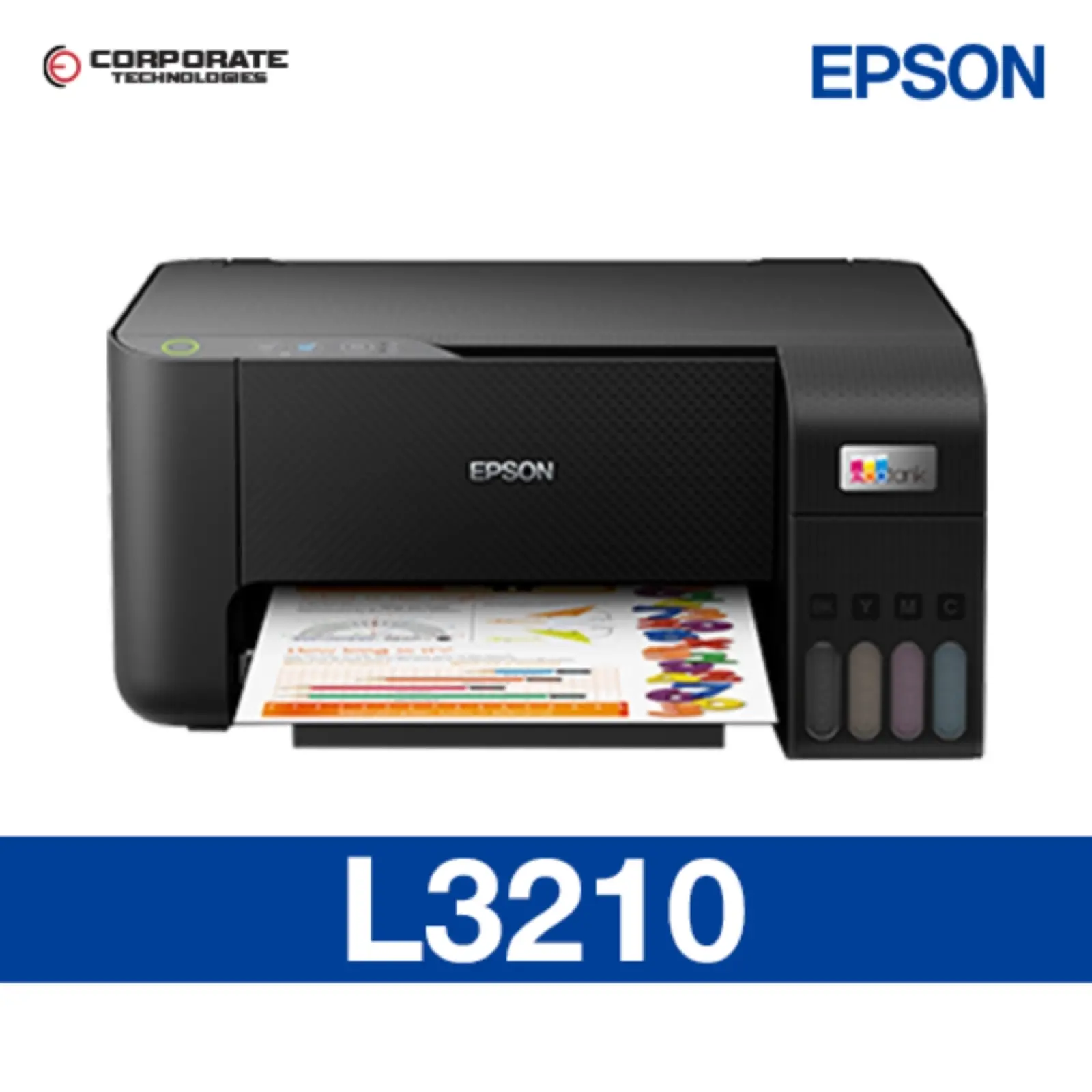 Epson Eco-Tank L3210 A4 All-in-One Ink Tank Printer