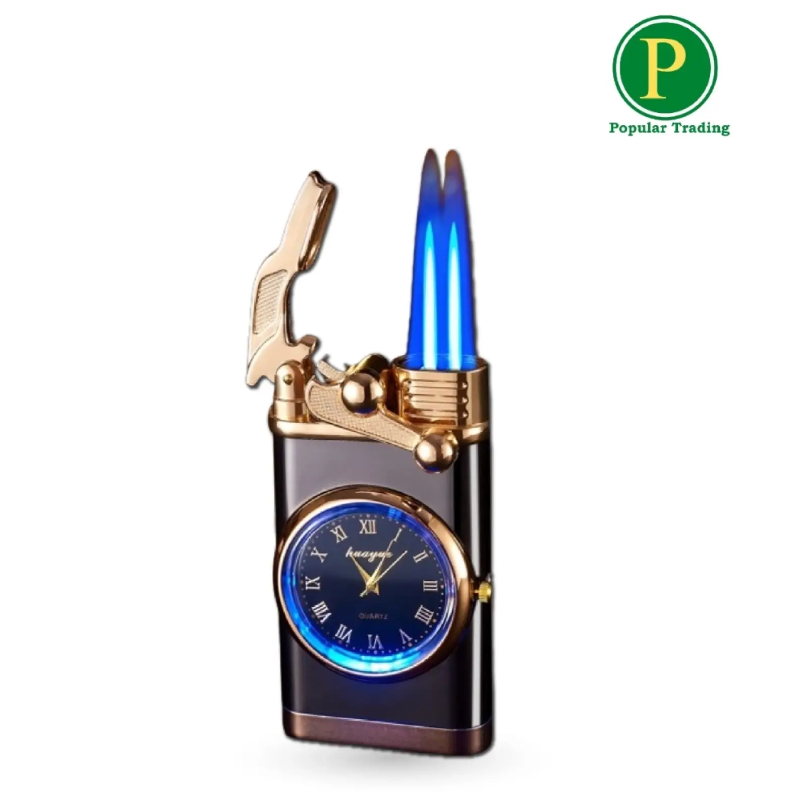 Rocker Arm Watch Cigarette Lighter