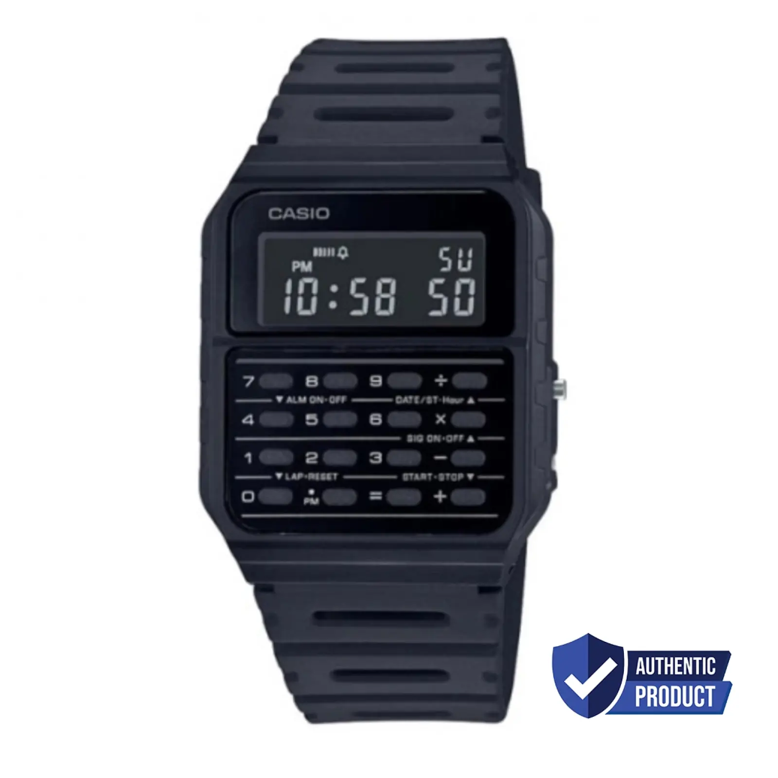 CASIO CA-53WF-1BDF Digital Watch with Calculator and Multi-Function ...