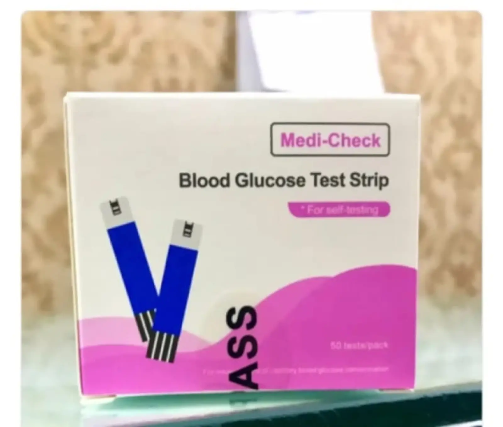 Medi Check Blood glucose Test Strip 50 PCS