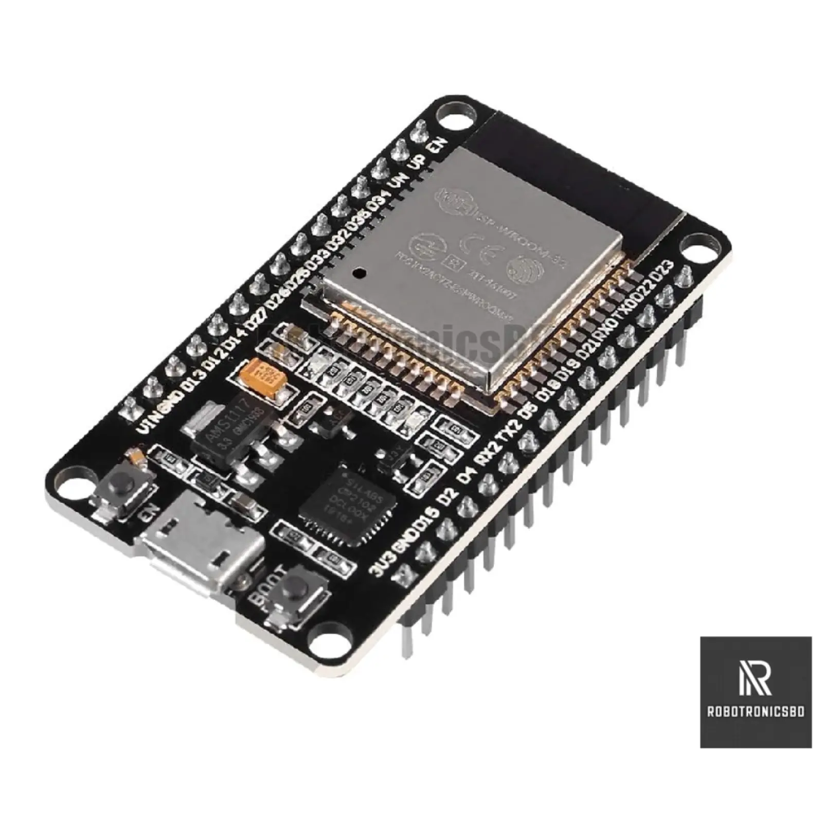 ESP32 Node MCU with CP2102 Wi-Fi Development Board 30pin for IoT Project