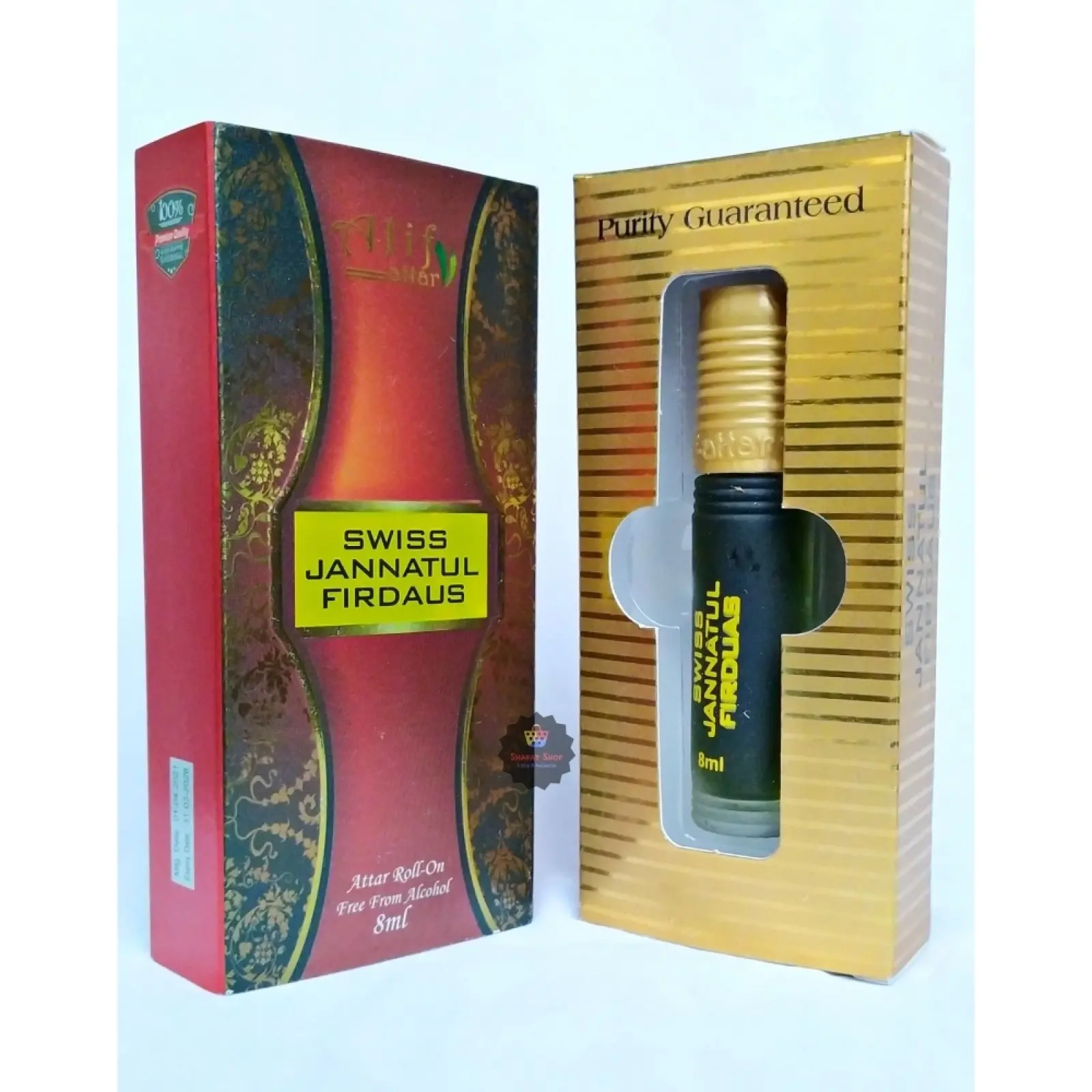 Alif Swiss Jannatul Firduas Attar Long Lasting Ferdaus Roll On Ator Non ...
