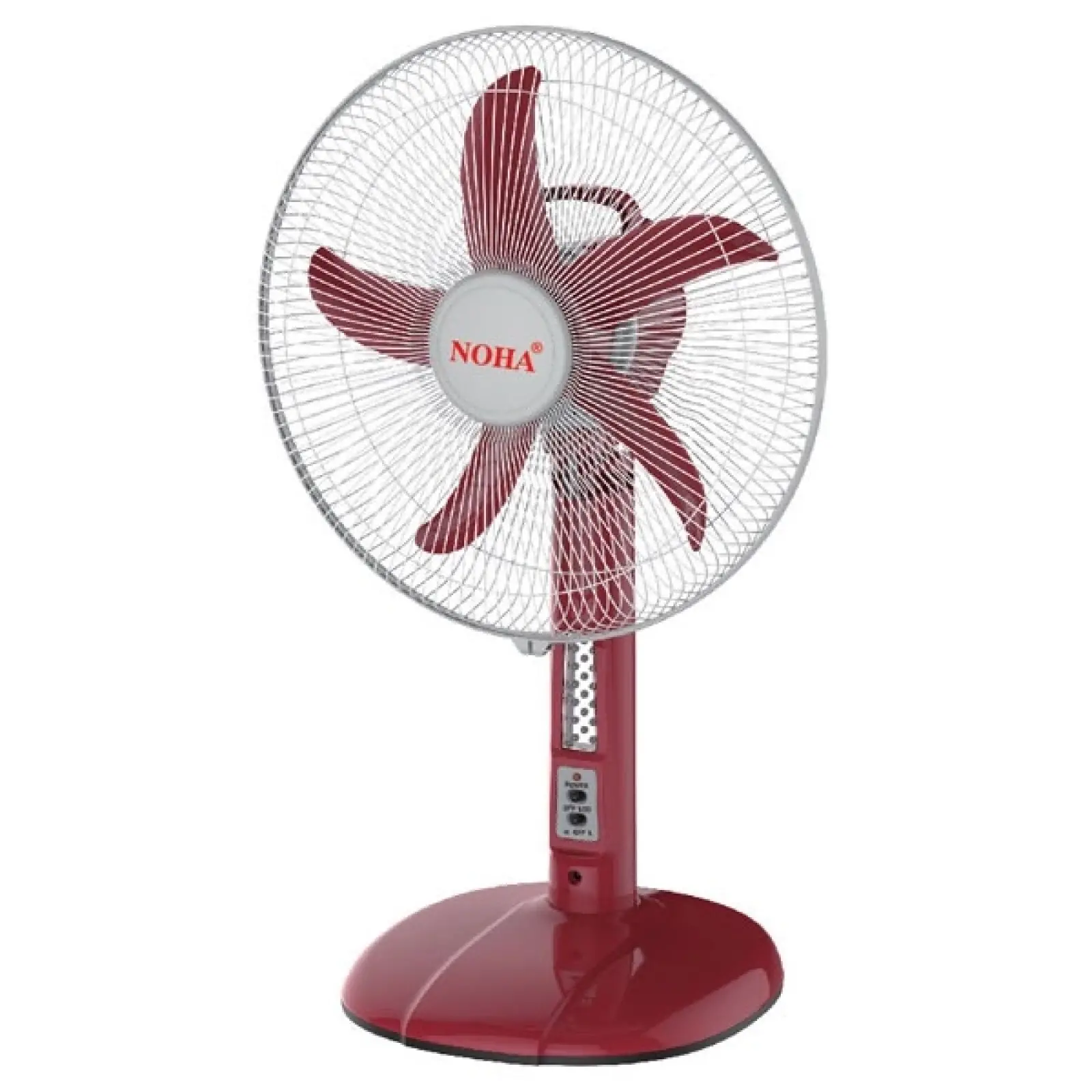 Stay Cool, Stay Green – Noha 16" Half Stand Solar Fan (Model: NH 2916D)