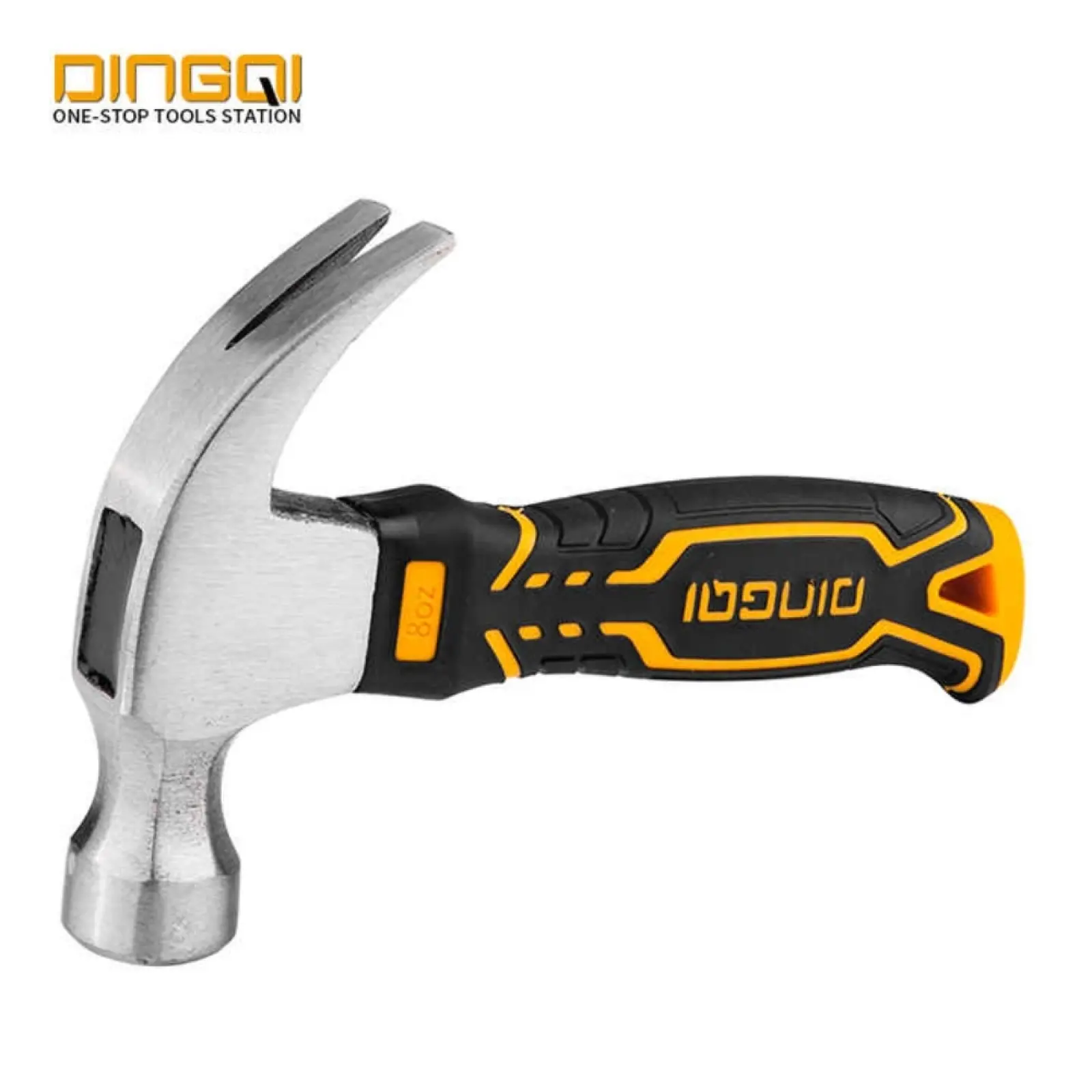 DINGQI 45 Steel 8OZ 250g with TPR PVC Handle Small Claw Hammer Mini ...
