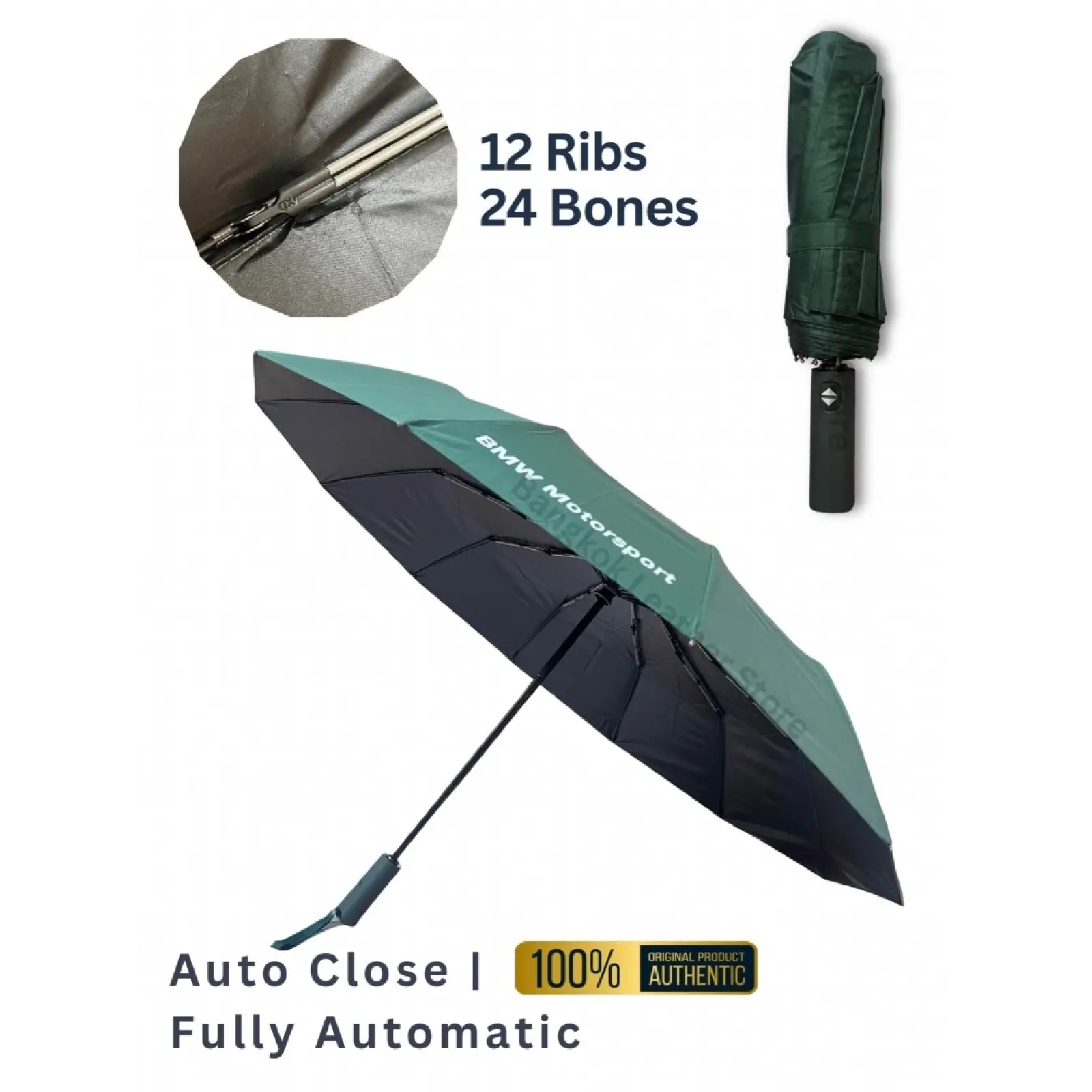 BMW umbrella 12 Shick/Ribs Auto Close Big size Umbrella | Heavy Duty ...